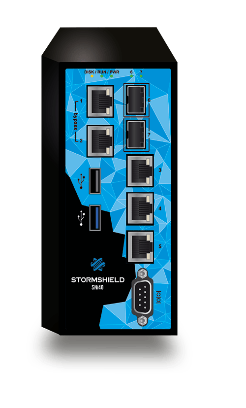 Pare-feu Firewall industriel STORMSHIELD SNi40 – Action Cyber